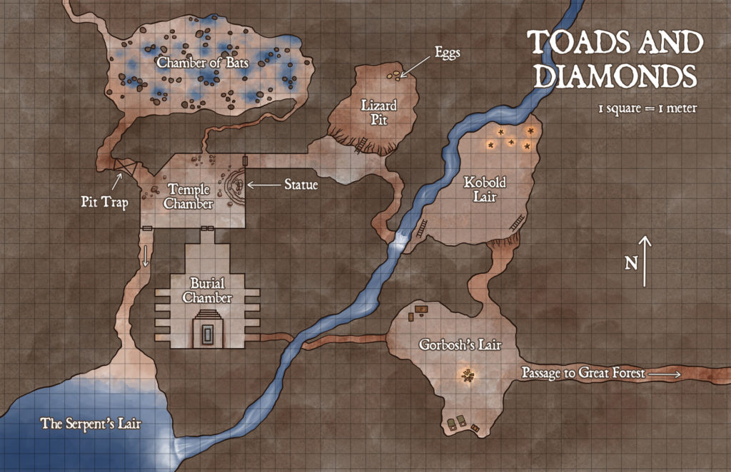 A “new” Adventure Map for Talisman Adventures! – Welcome to Talisman Island