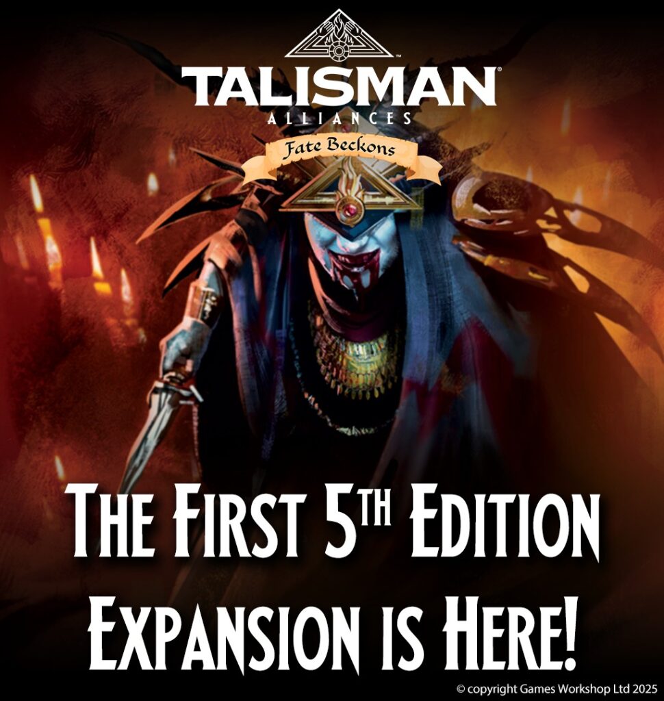 Alliances expansion now out on Steam and more! – Welcome to Talisman Island